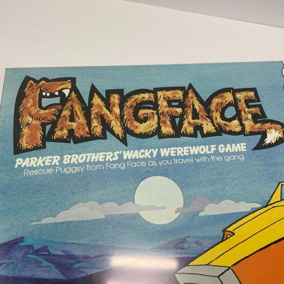 Toys | Vintage Fangface Board Game Parker Bros Wacky Warewolf 7s 1979 ...